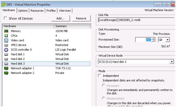 vApp startup failed: "Unexpected error during server startup, exiting with error code 1133 ...